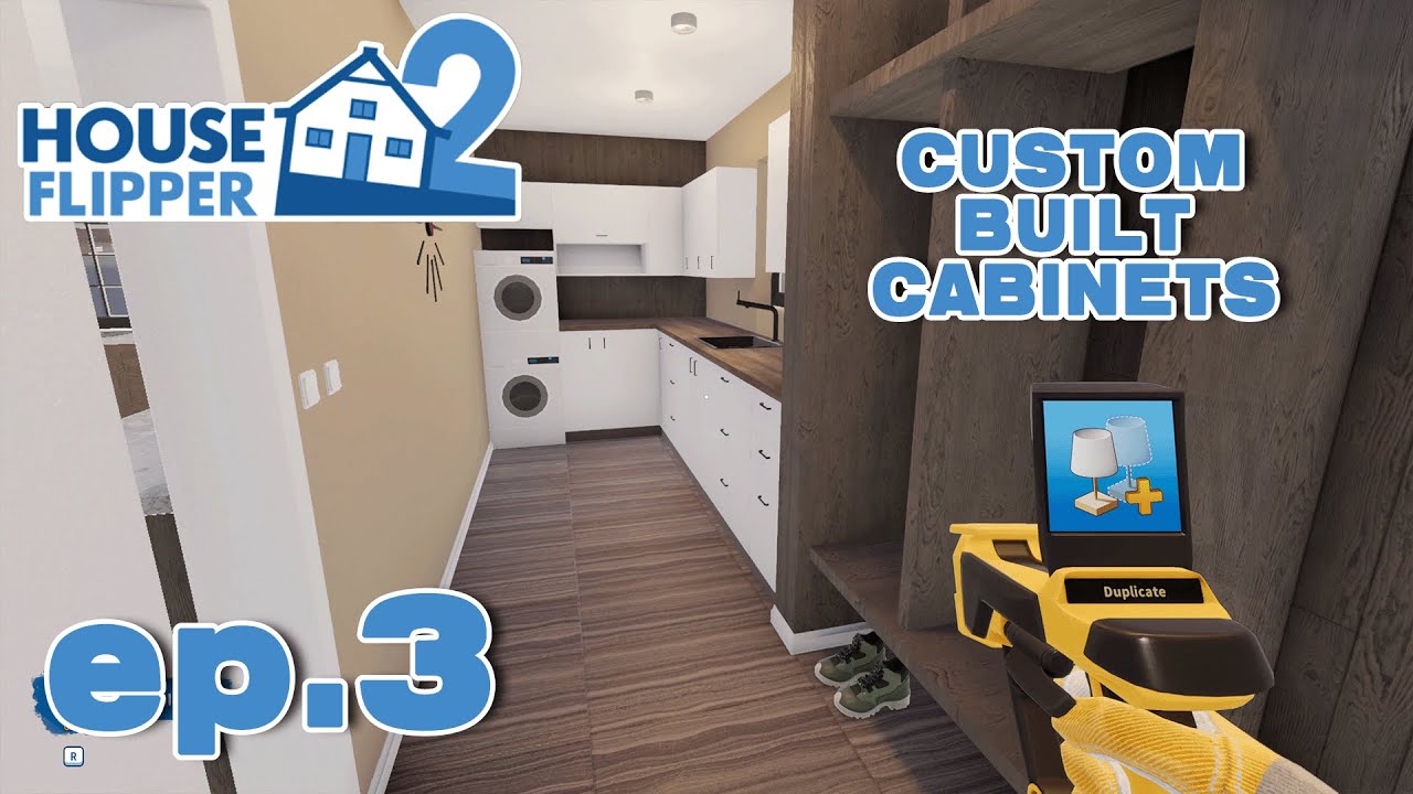 MAKING OUR OWN CABINETS - HOUSE FLIPPER 2 - YouTube