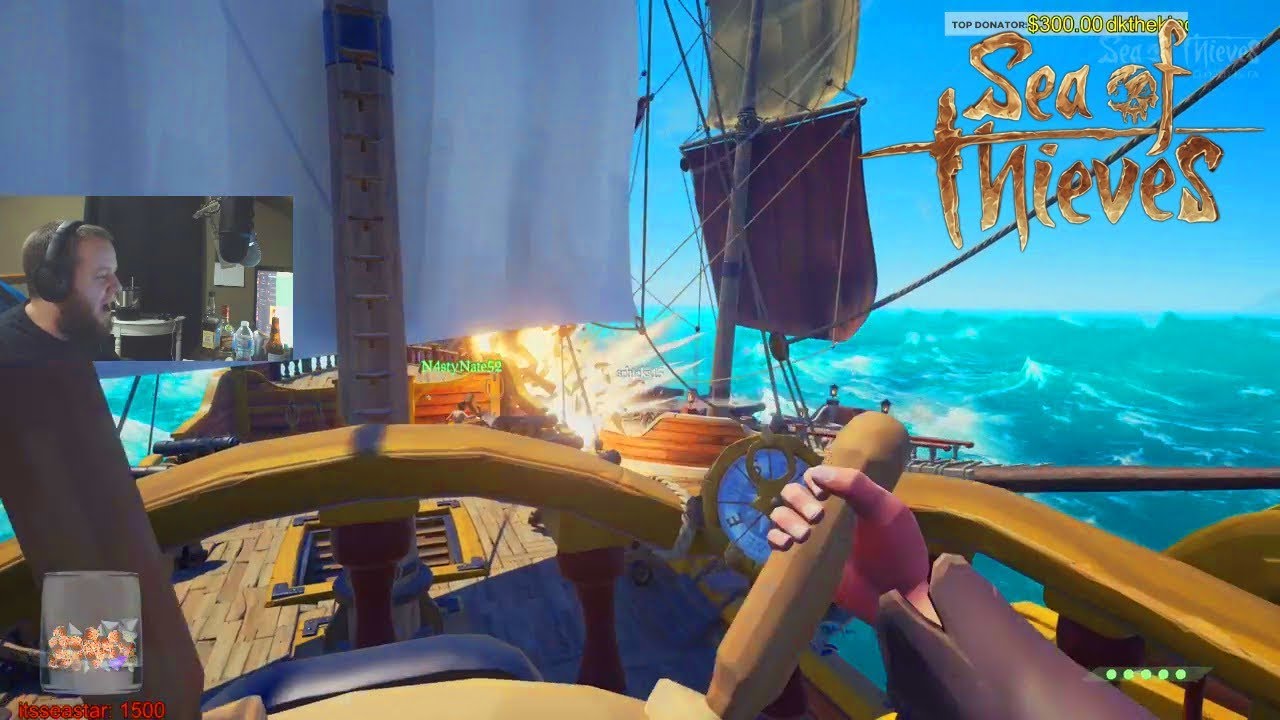 Epic Pirate Ship Battle! #1 Ranked Captain! Sea Of Thieves! - YouTube