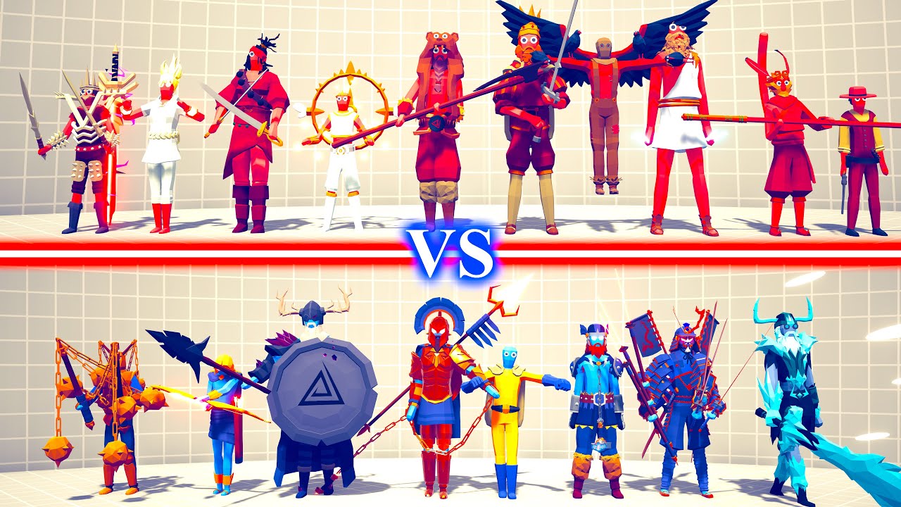 BOSS UNITS Team vs HIDDEN UNITS Team - Totally Accurate Battle ...