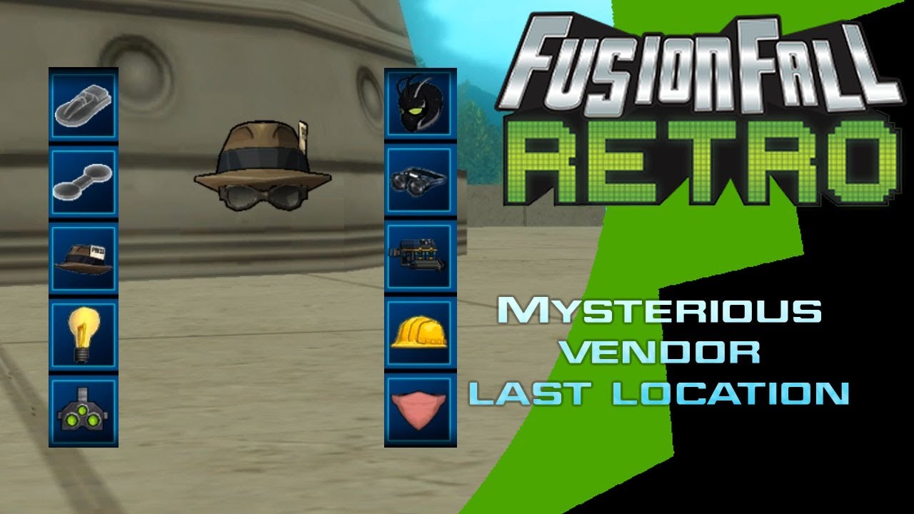 Last known location of the Mysterious Vendor - Old footage - FusionFall ...