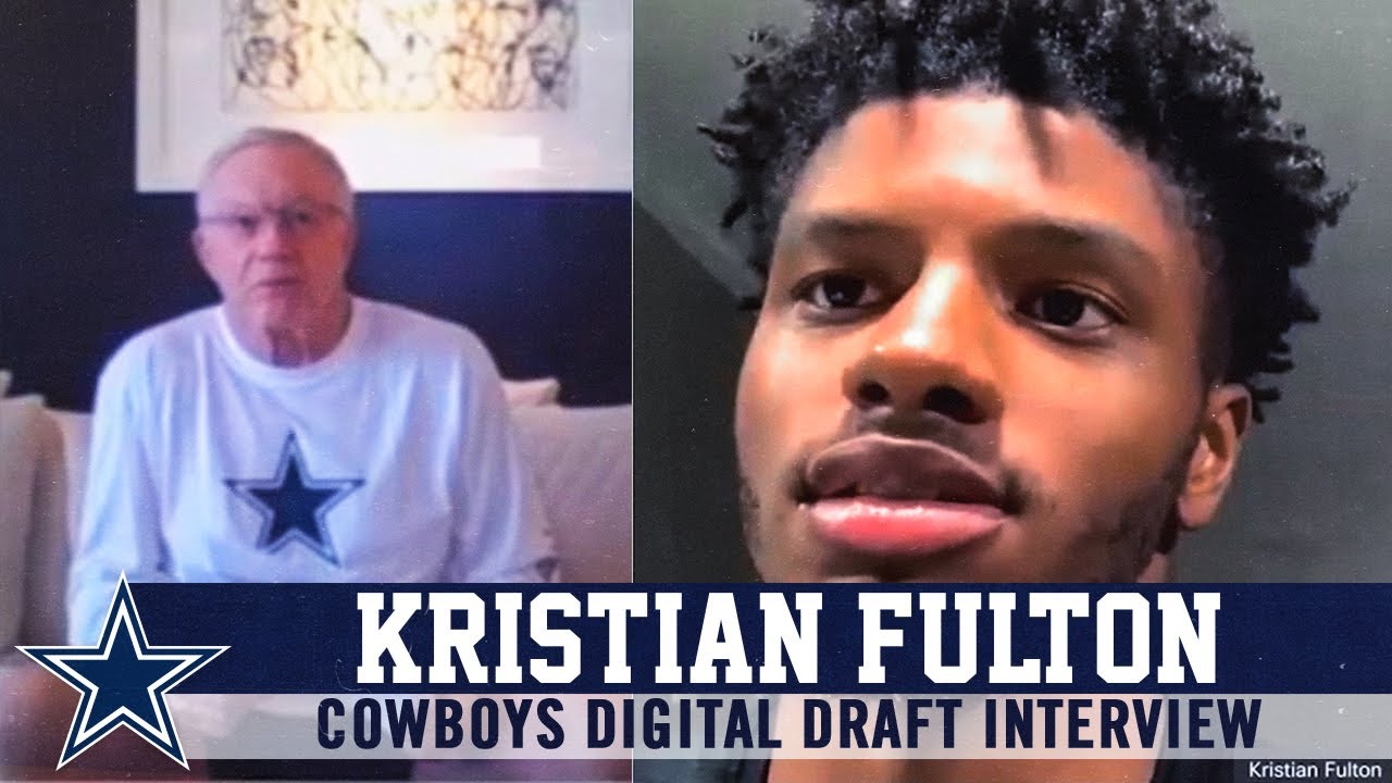 Cowboys Draft Interview: LSU CB Kristian Fulton | Dallas Cowboys 2020 ...