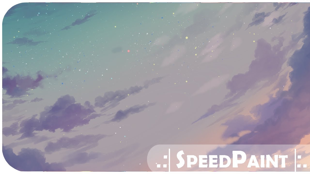 Starry Sky Speedpaint |:. - YouTube