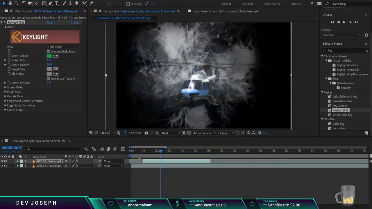 After Effects Editing - Creating Title Sequence Parts - YouTube