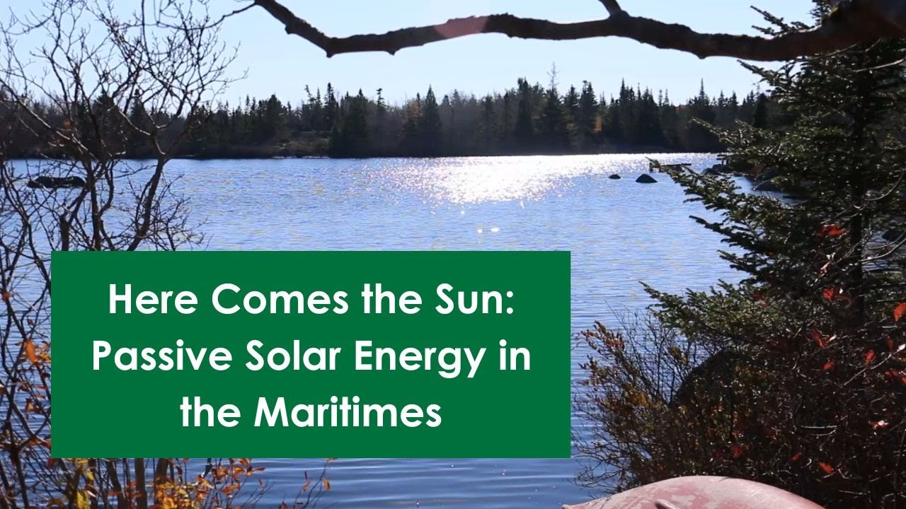 Passive Solar Energy: Introduction - YouTube