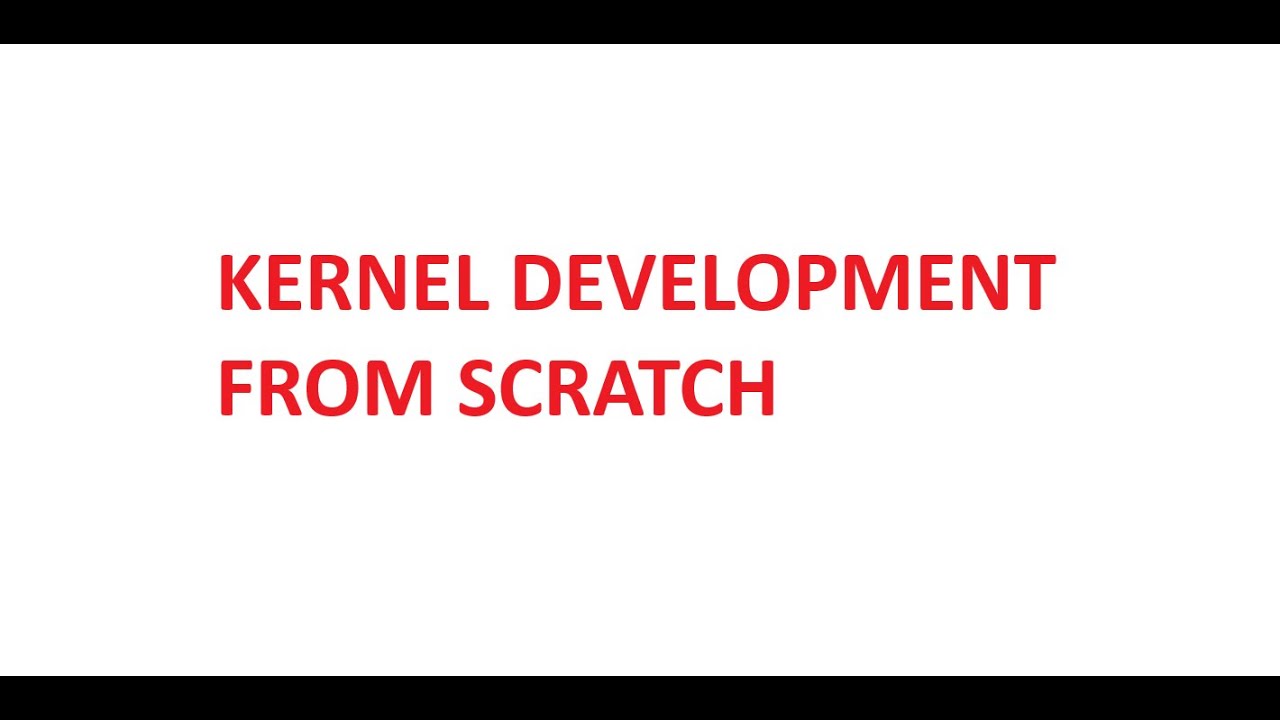 Kernel Development From Scratch - Building a GUI system - YouTube