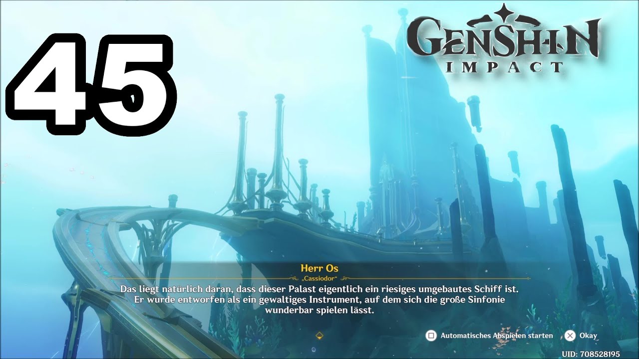 Genshin Impact 45 Geh mit Scylla durch das Initium Iani - YouTube