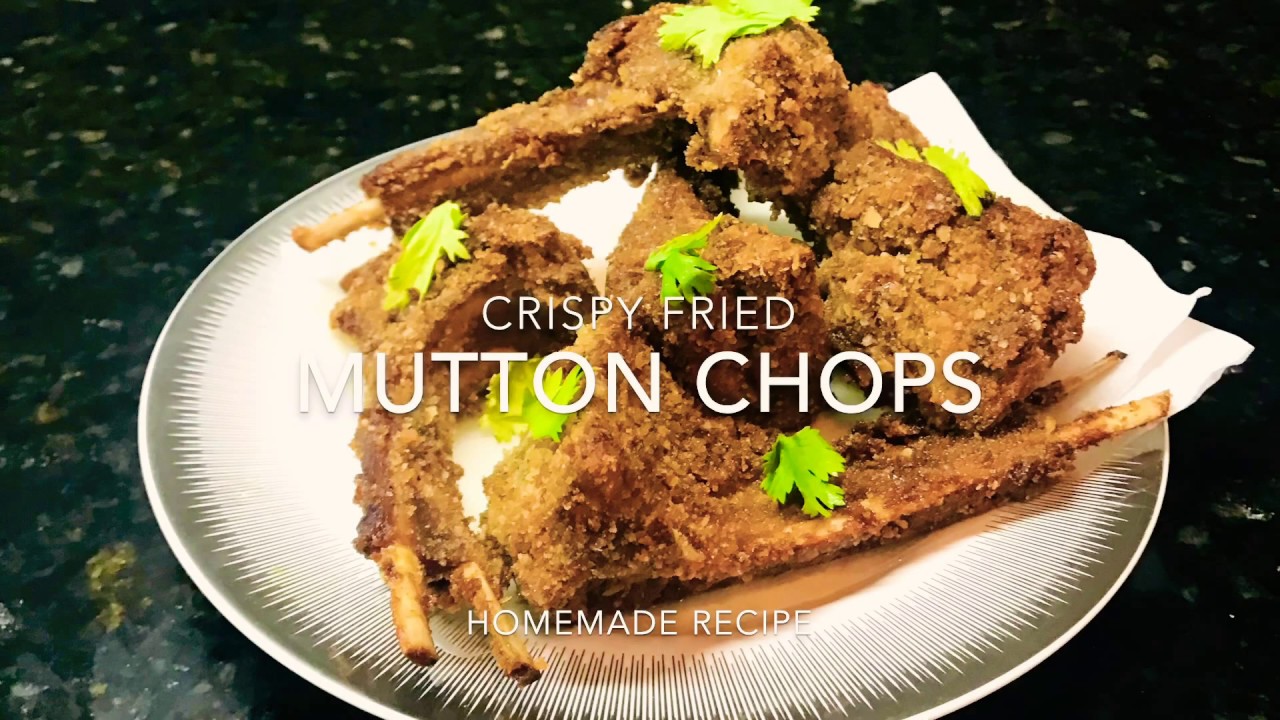 Mutton Chops Recipe | Crispy Fried Appetizer - YouTube