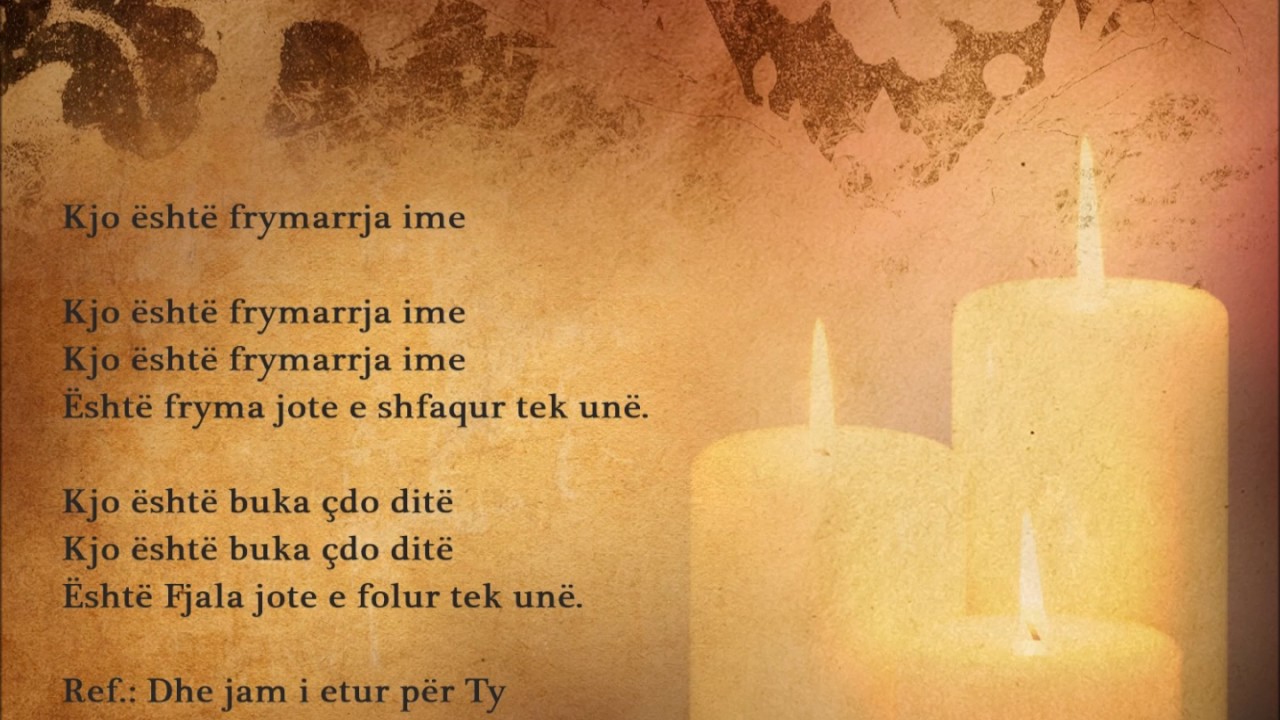 Vaso Vreshtulla - Kjo është frymarrja ime - YouTube