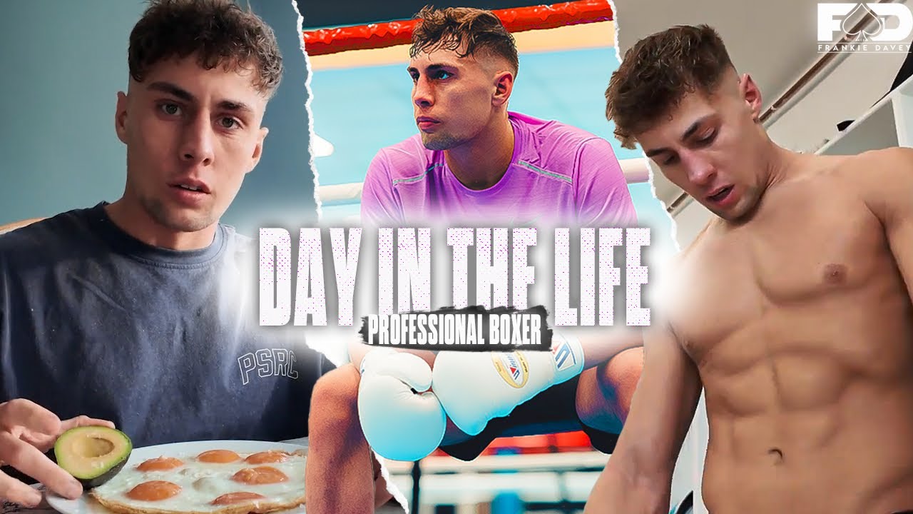 A Day in the Life: Professional Boxer | MY FIRST VLOG - YouTube