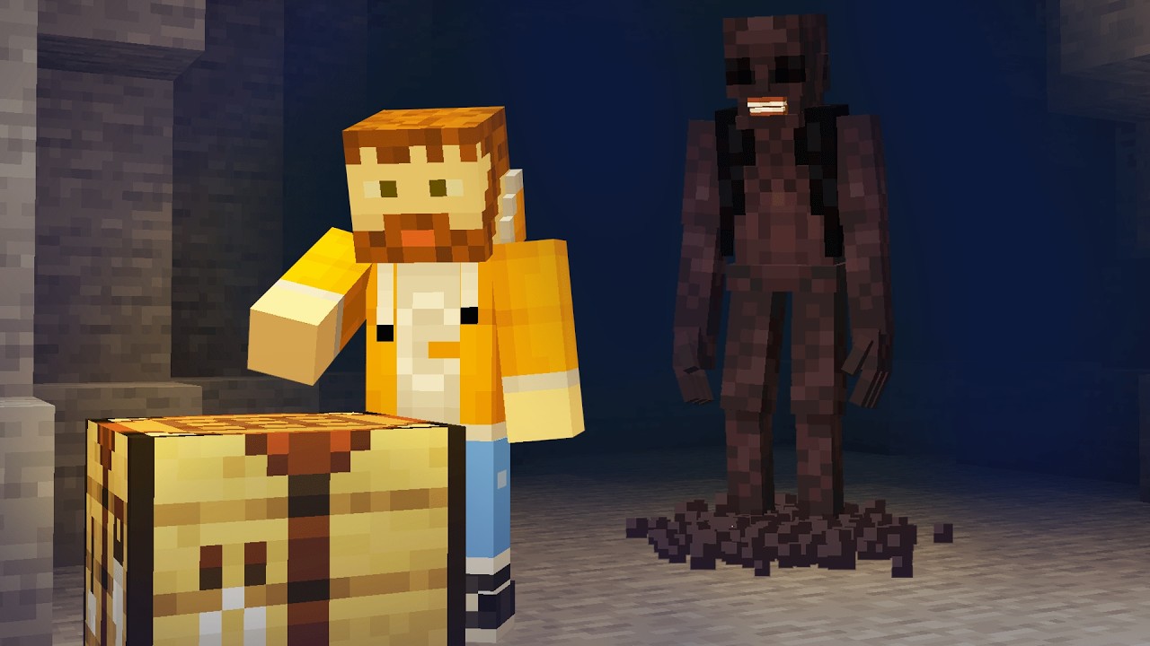 The Scary Minecraft Mod That Steals You From The World (The Old Man ...