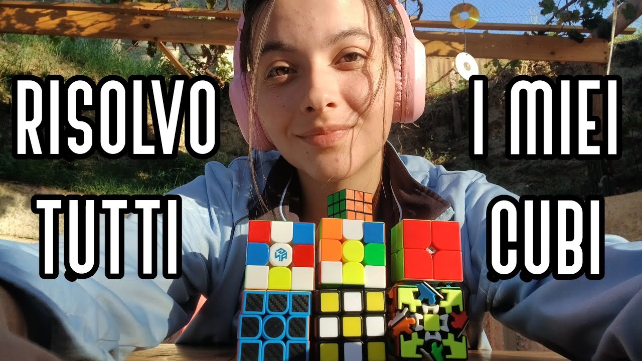 SFIDE IMPOSSIBILI: RISOLVO TUTTI I MIEI CUBI IN 10 MINUTI!!! - YouTube