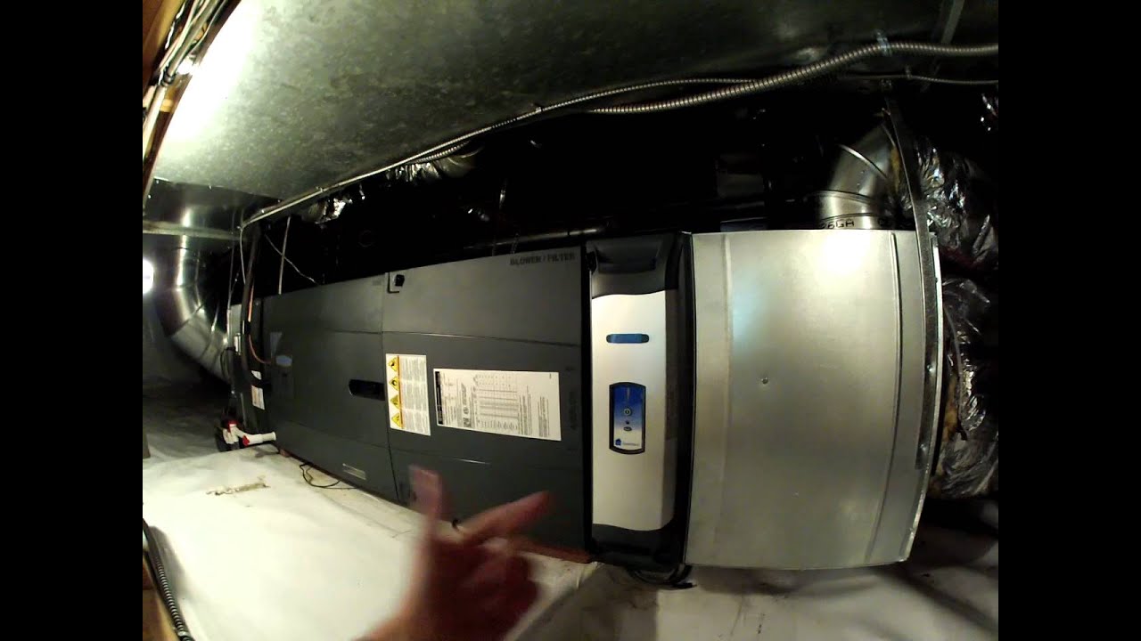 Forefront Air Handler & Accuclean EAC - YouTube