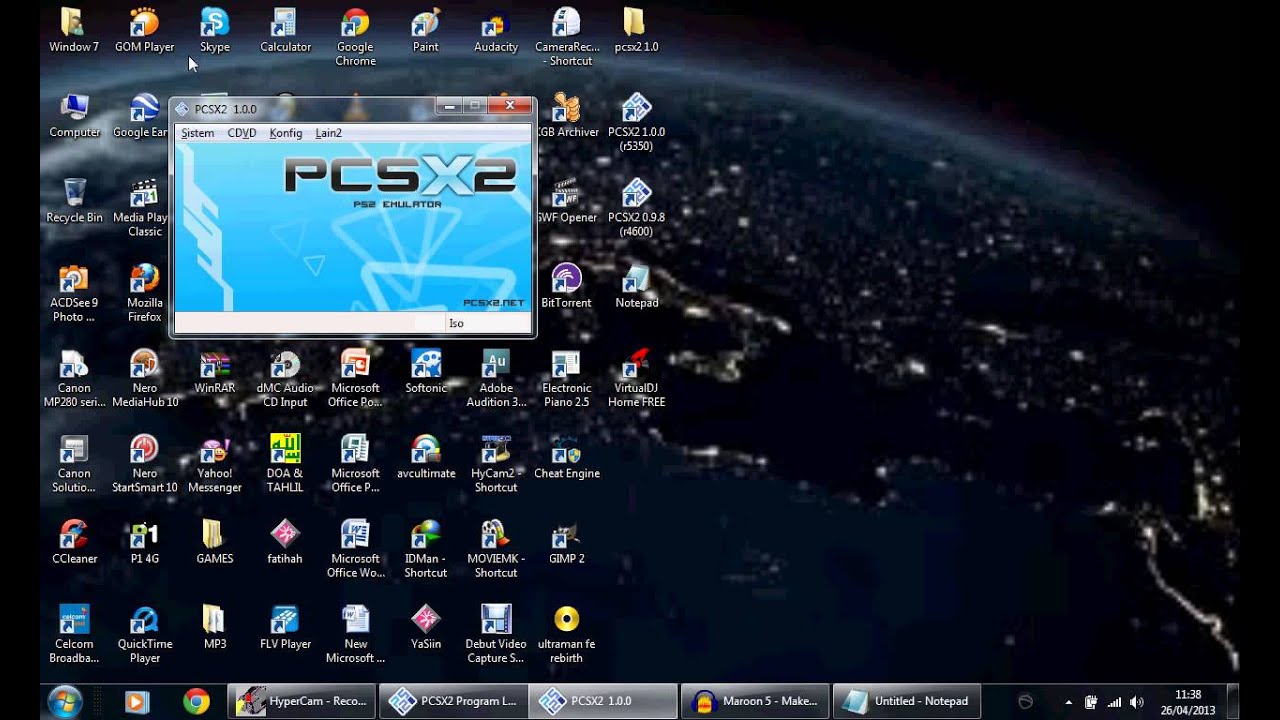 PCSX2 1.0.0 configuration full speed!!!(with gameplay)2013 - YouTube