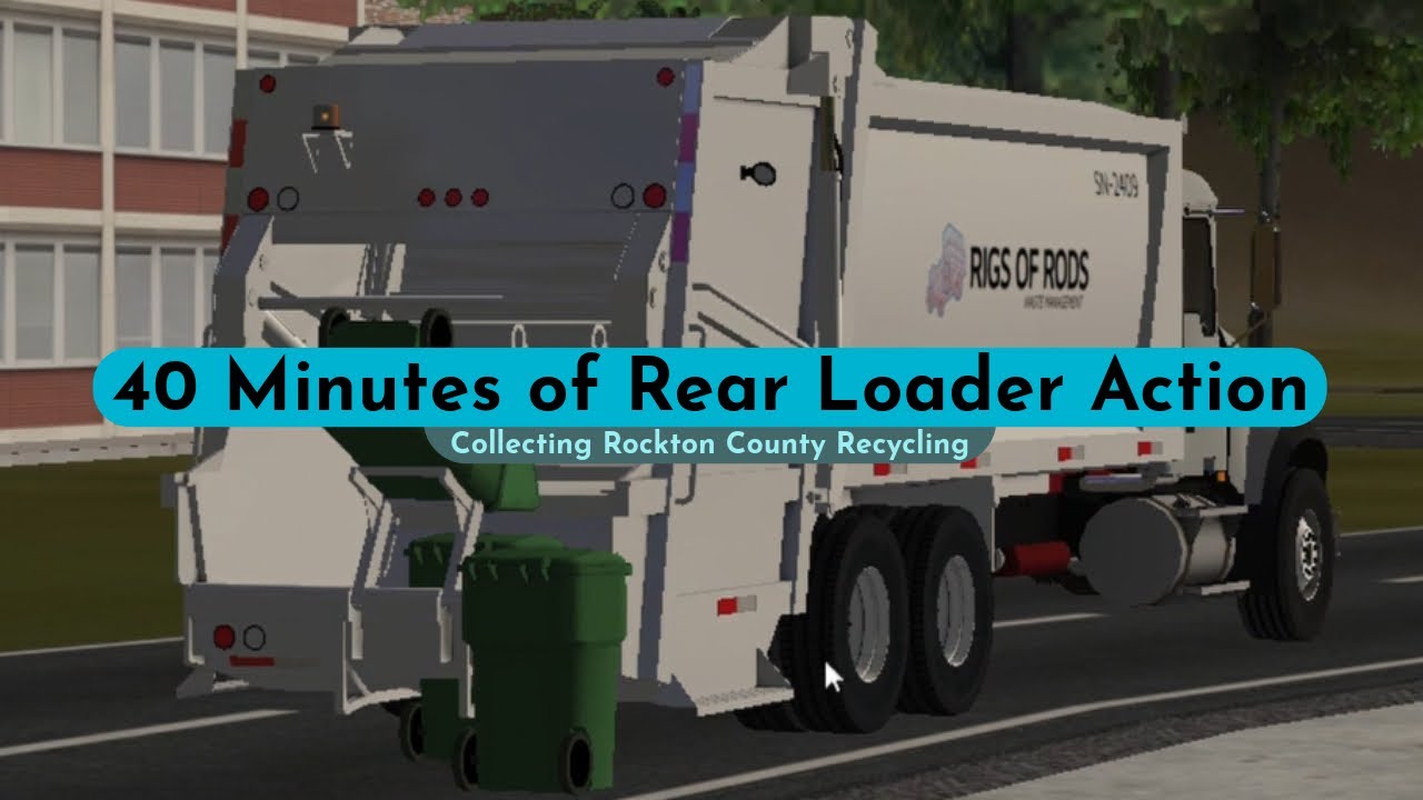 Rigs of Rods - 40 Minutes of Rear Loader Action at Rockton County - YouTube