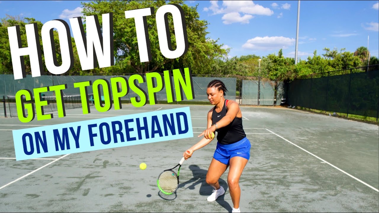 How to Hit a Top Spin Forehand - YouTube