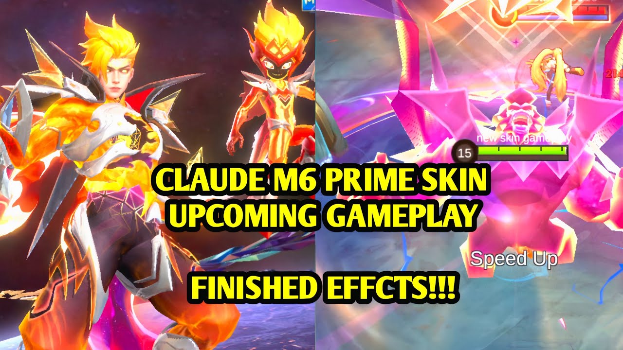 FINISHED!!! |New Claude M6 Prime Skin Gameplay | MOBILE LEGENDS BANG ...