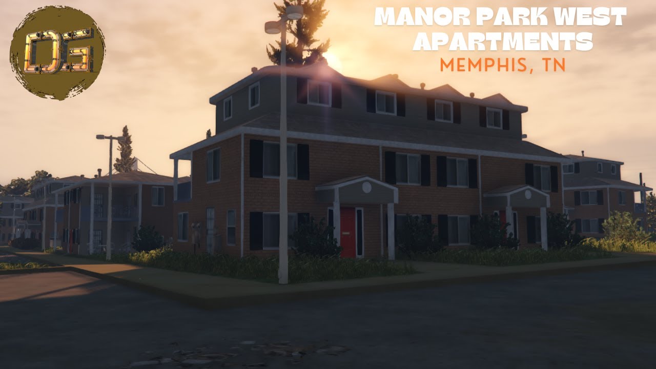 Memphis, Tennesse "Manor Park West Apartments" INSPIRED FIVEM CUSTOM ...