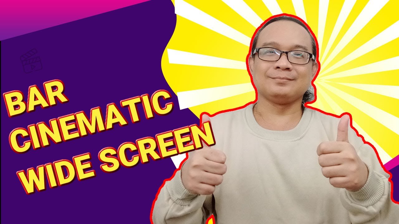 Cara Buat Bar Cinematik Wide Screen di ShotCut Video Editor Gratis ...