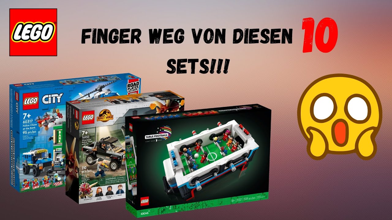 Finger Weg von diesen Sets! 10 Sets, die man laut Bewertungen NICHT ...