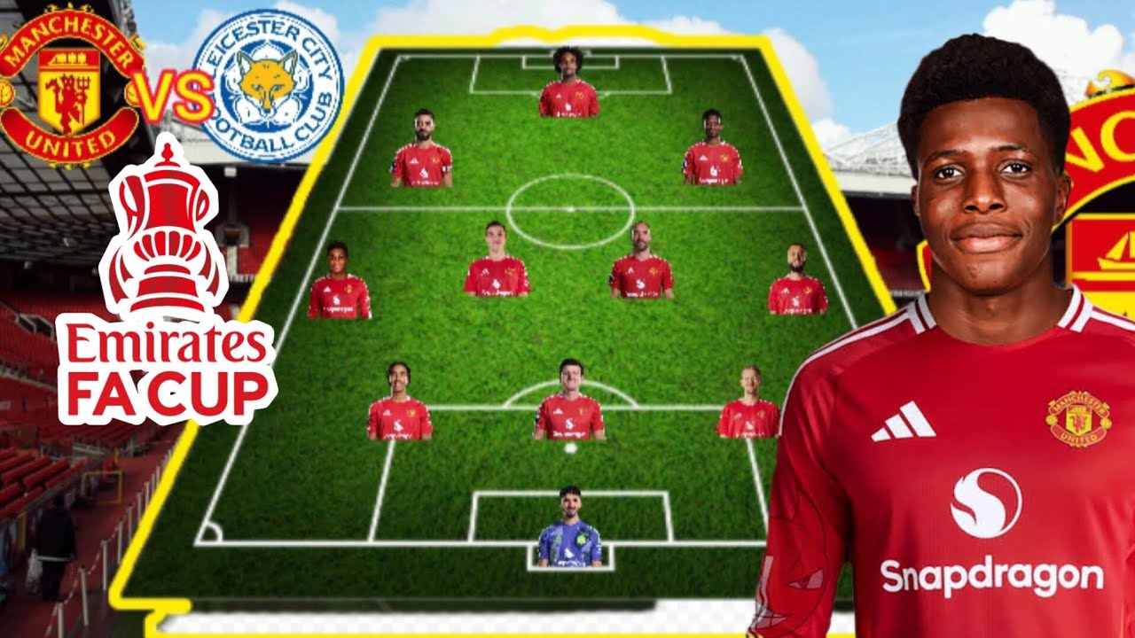 DORGU DEBUT DALOT OUT : MAN UNITED VS LEICESTER CITY SUPER Potential ...