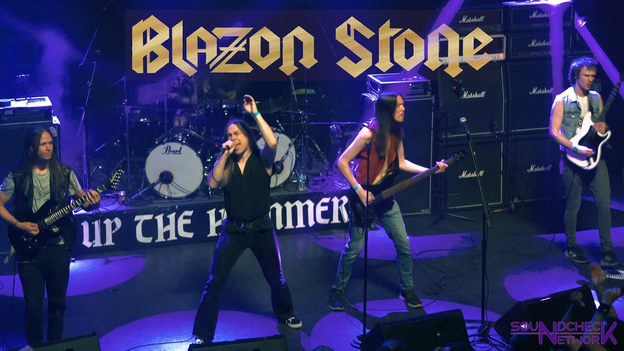 BLAZON STONE "Chainless Spirit" live in Athens (Day 2 - Up The Hammers ...