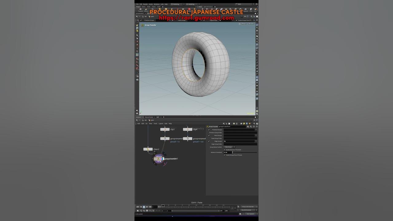 Procedural Edge Loops in Houdini!🤩🤯🤯 #3dmodeling #houdinifx #houdinitutorial - YouTube