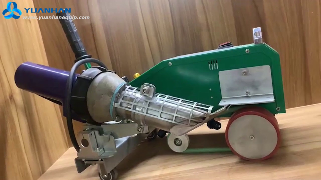 PVC Tarpaulin Banner Welder Machine YH-2000C - YouTube