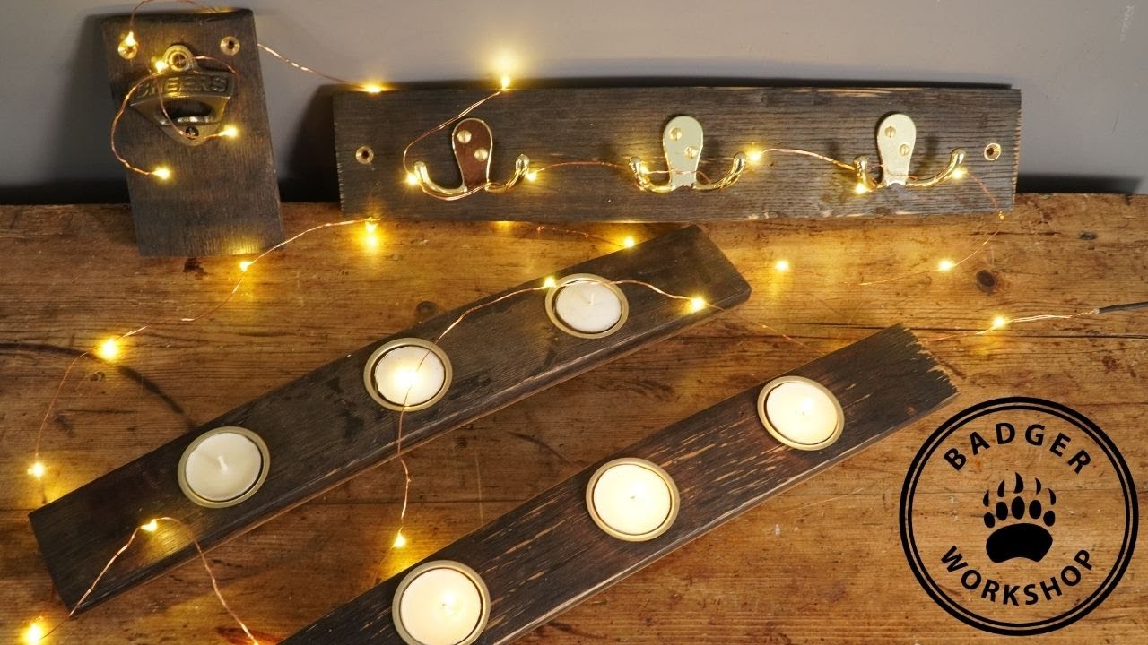 Whisky Stave Craft Ideas - YouTube