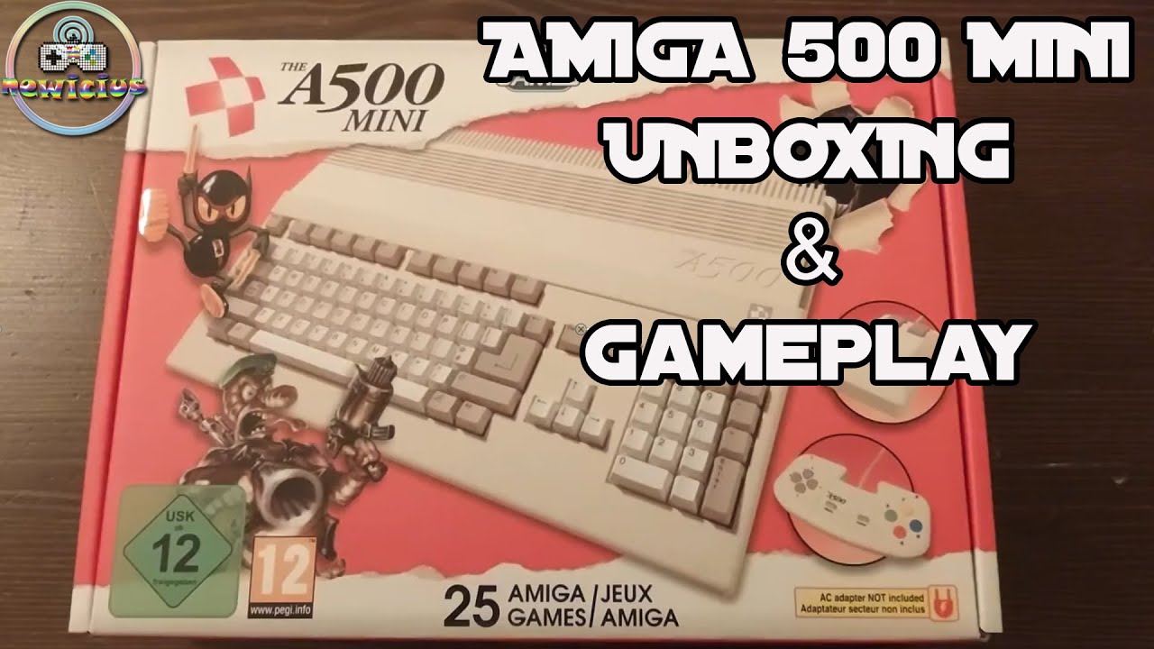 Amiga 500 mini Unboxing & Gameplay - YouTube