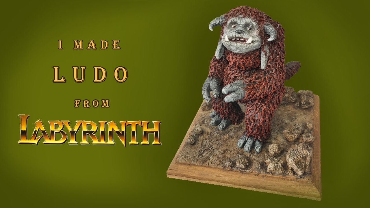 I made Ludo from the movie Labyrinth out of polymer clay! : Polymer ...