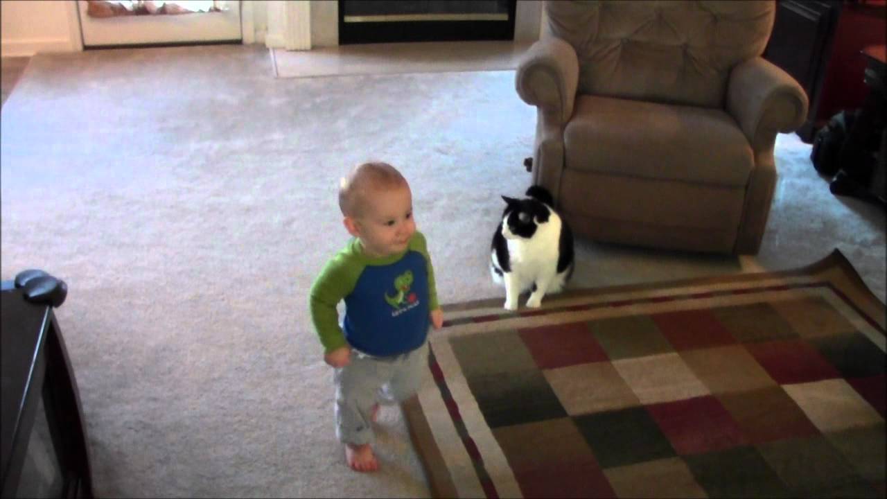 Watching Baby Signing Time while Mom Showers - YouTube