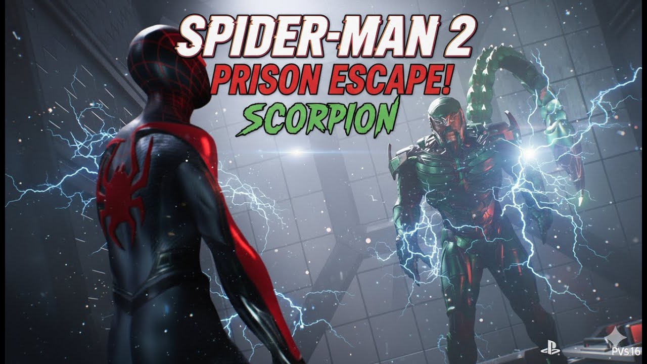 Spider-Man 2 – Kraven Attacks! Scorpion & Martin Li Prison Break Chaos ...