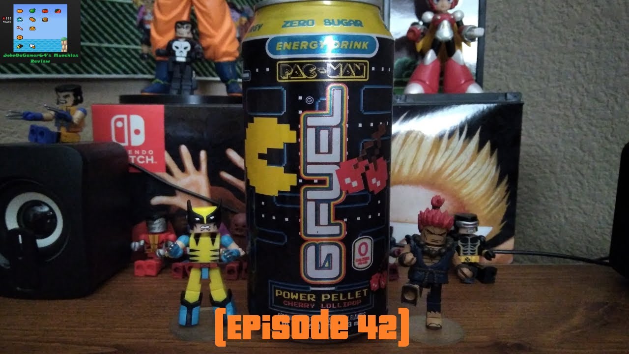 JohnDaGamer64's Munchies Review | G Fuel: Pac-Man Power Pellet Cherry ...