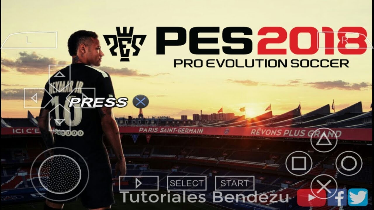 PES 2018 PPSSPP COM FACES REALISTAS e TIMES ATUALIZADO PARA PPSSPP/PSP ...