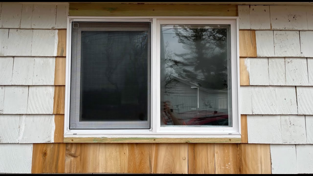 Before & After Handyman Work: Window Replacement on Mount Desert Island ...