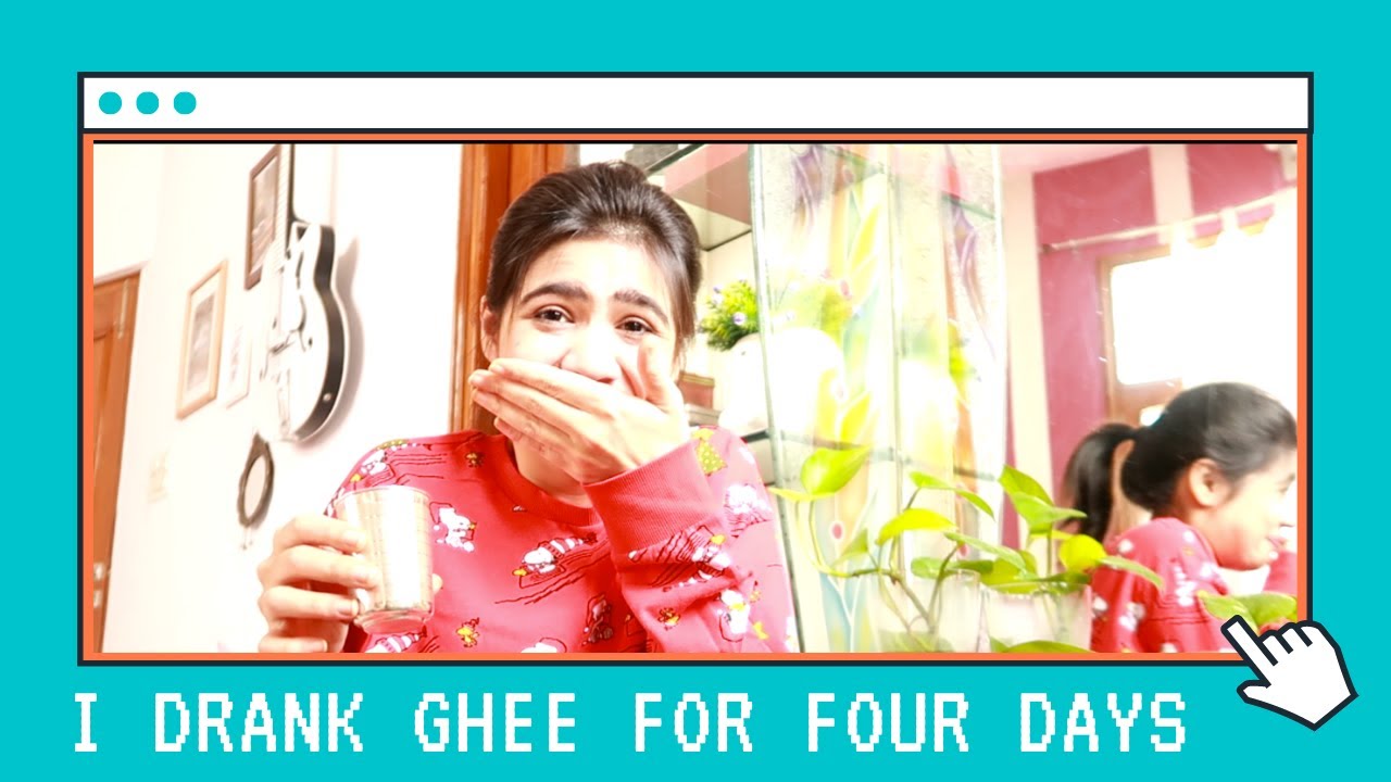 DRINKING GHEE | GHEE CLEANSE AT HOME - YouTube