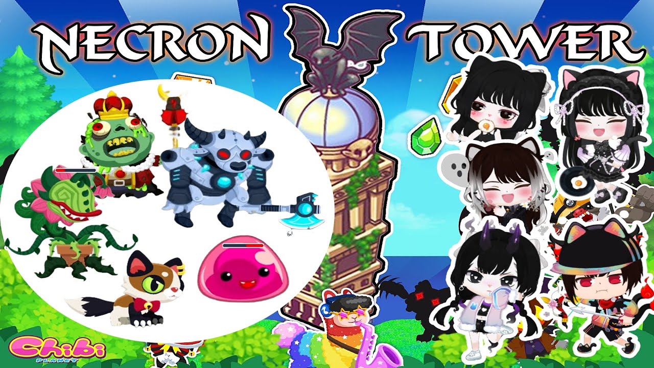 Chibi Planet - ไกด์และทริคหอคอยชั้น 6 - 10 (Necron Tower) - YouTube