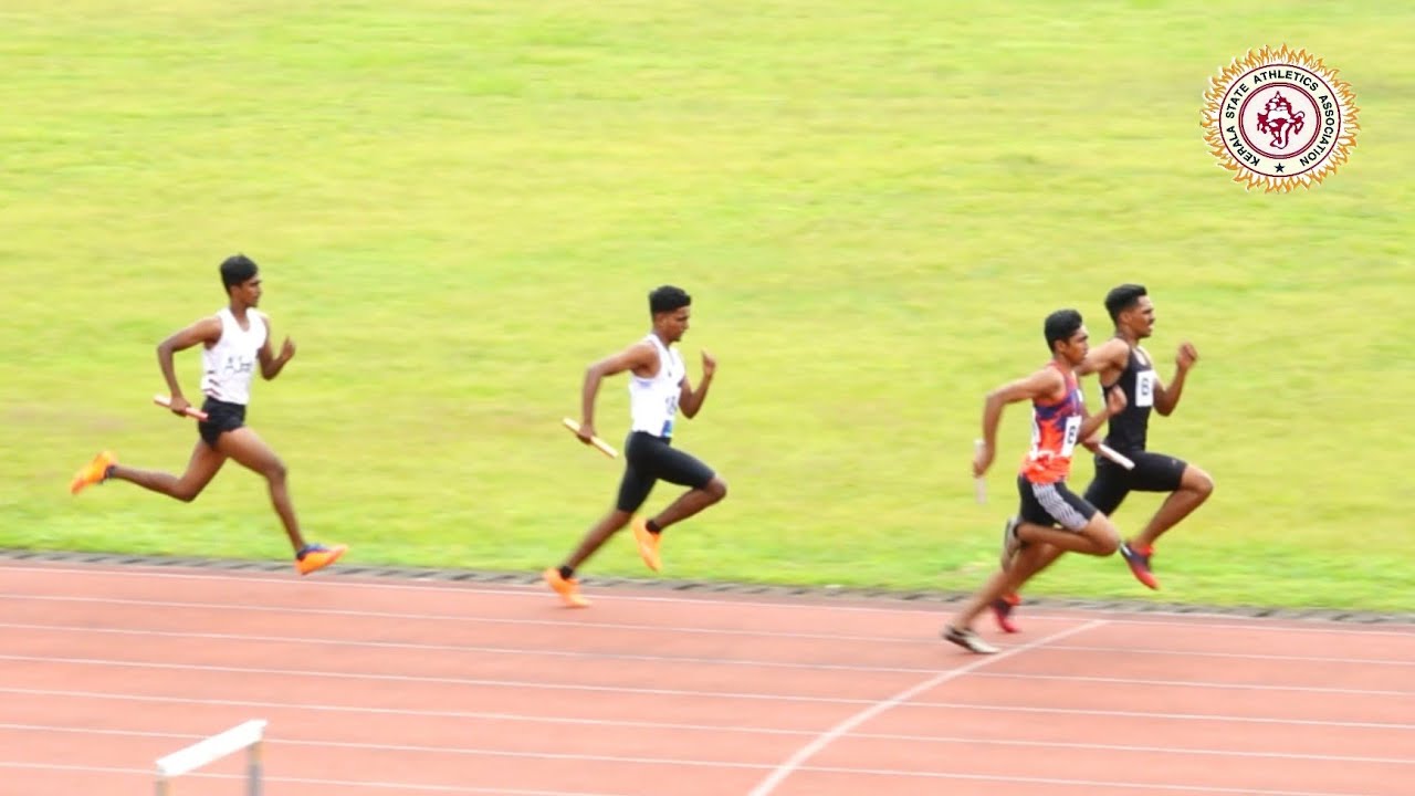 Medley Relay Men U18 - M.K Joseph Memorial 17th KERALA STATE INTER ...