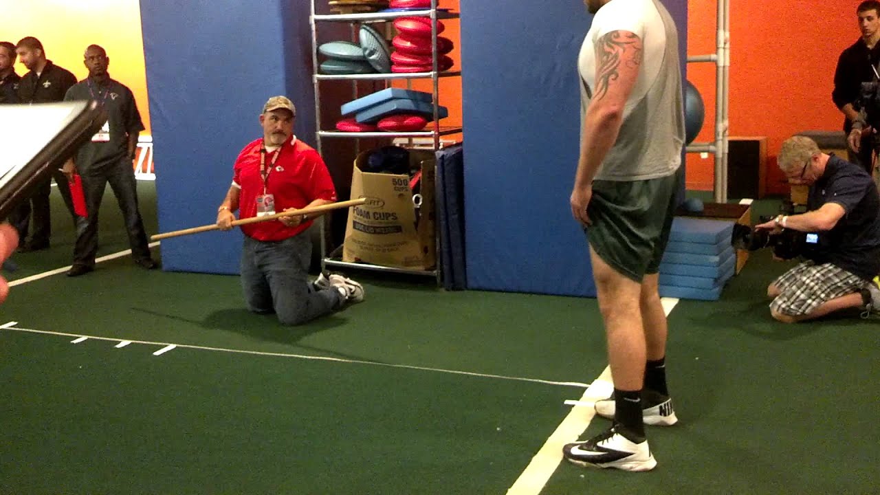 UF Pro Day - 03/17/2014 - Dylan Bostick - Broad Jump - YouTube