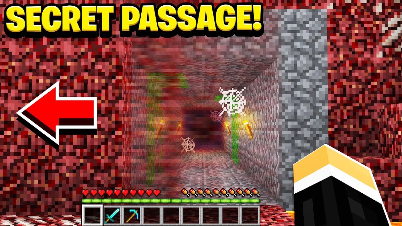 This Minecraft faction had a SECRET tunnel entrance to their base ...