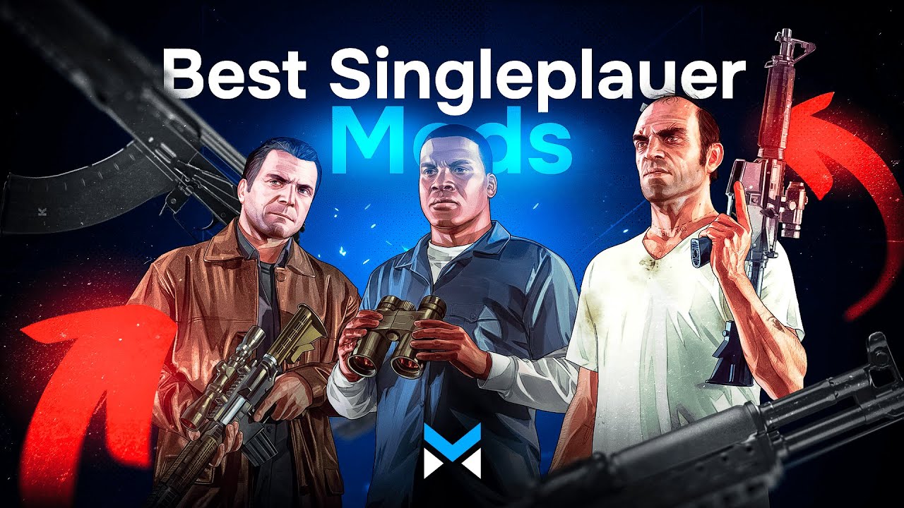Best Singleplayer Mods for GTA 5 | Graphic packs, visuals - YouTube