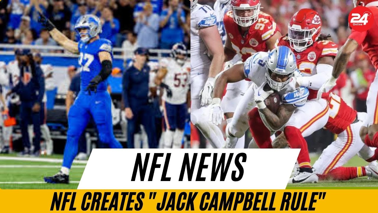 NFL Creates "Jack Campbell Rule" After Targeting Lions! - YouTube