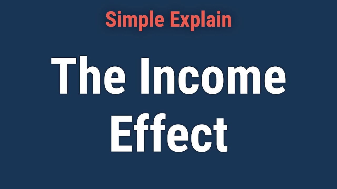What Is the Income Effect? - YouTube