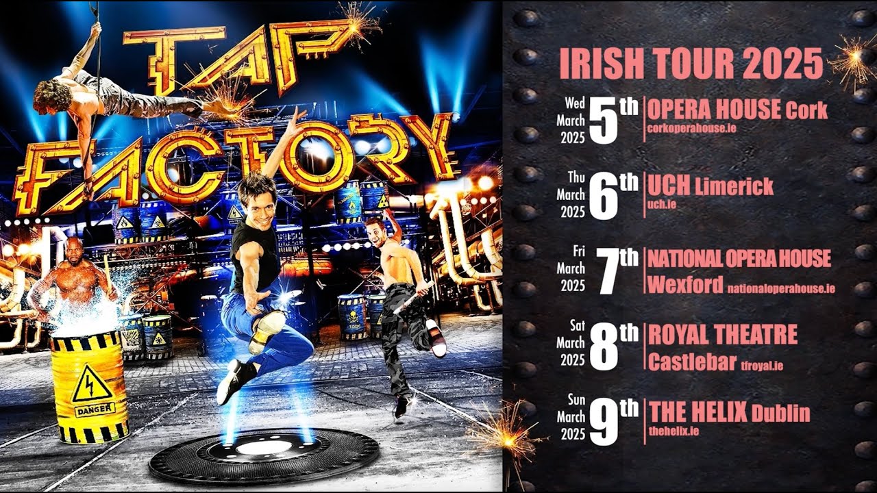 TAP FACTORY Irish Tour 2025 - YouTube