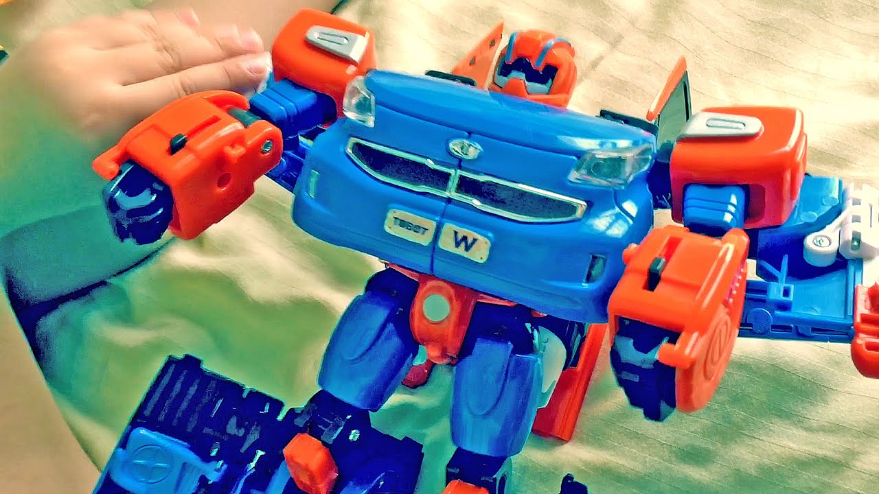 TOBOT W (또봇 W) - Robot Transformation Demo from Car to Robot, and Back ...