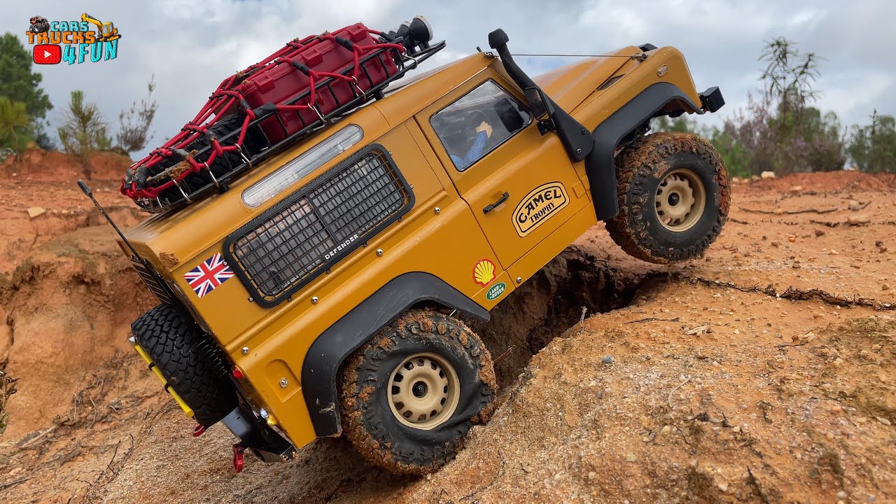 Land Rover Defender D90 MN 999 With Custom Upgrades | RC Adventure 4x4 ...