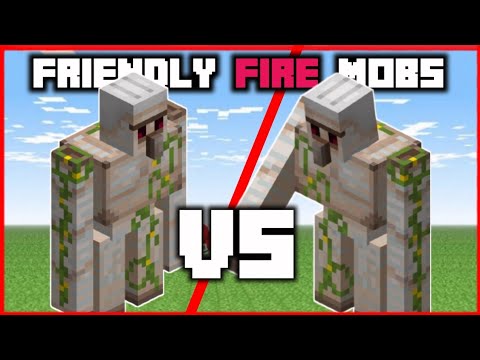 Cara Buat FRIENDLY FIRE Mobs‼️- Command Block Terbaru - Minecraft - YouTube