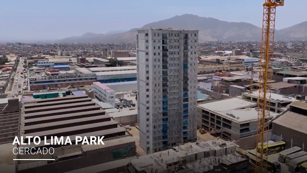 Continuamos con el Avance de obra de Alto Lima Park en Cercado de Lima ...