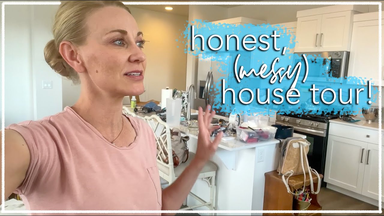 An Honest (Messy) House Tour! - YouTube