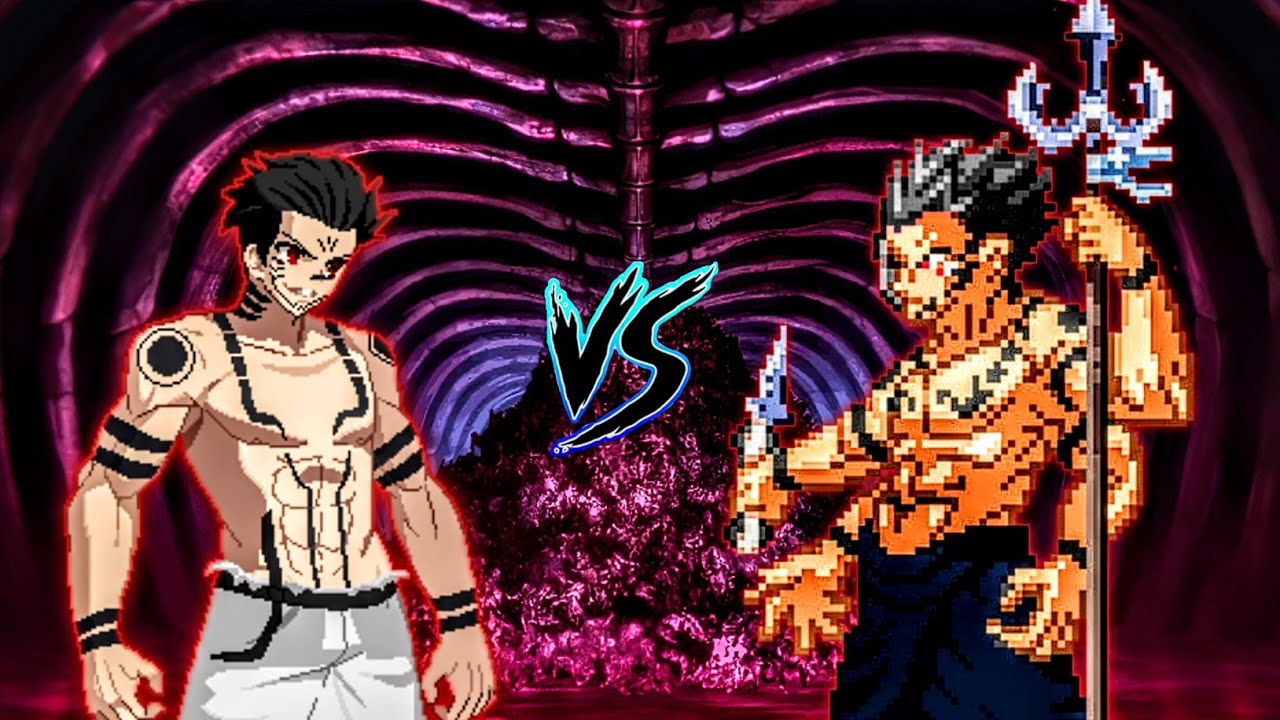 Manga Sukuna V3 OP (New) VS Meguna V1.5 OP in Jump Force Mugen - YouTube